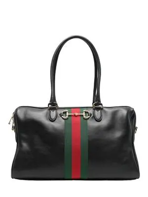 GUCCI Gucci Borsetto Large Shoulder Bag With Horsebit Detail