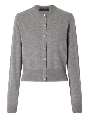 Dolce & Gabbana Cashmere Cardigan - Gray