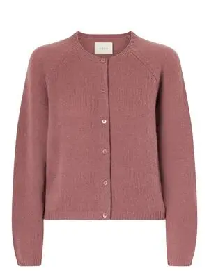 DÔEN Peroline Cashmere Cardigan - Brick
