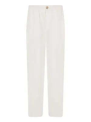 VINCE Vince Elastic Waist Straight-Leg Pants