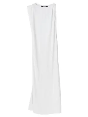 Jacquemus La Robe Sleeveless Maxi Dress - White