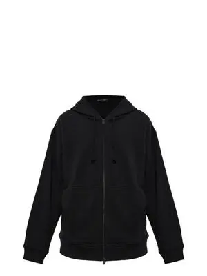 Yohji Yamamoto Zip-up Hoodie - Black