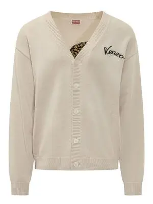 Kenzo Kenzo Tiger Intarsia Cardigan No