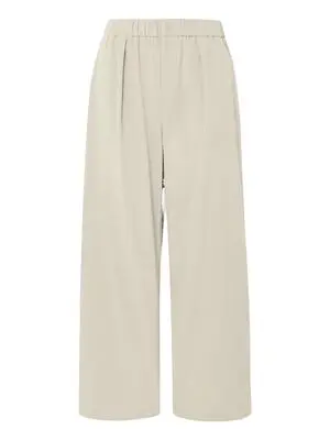 VARLEY Varley Kayson Pleated Stretch Recycled Wide-Leg Pants