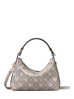 Tory Burch T Monogram Shoulder Bag - Charcoal