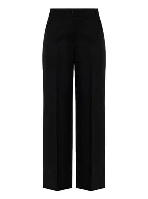 Moncler Tailored Wide-leg Pants - Black