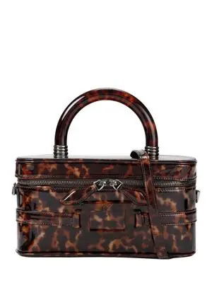 ROGER VIVIER Vanity Belle Vivier Top-handle Bag - Brown