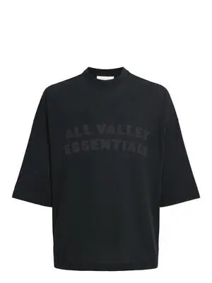 Fear Of God Mesh Boxy Merch T-shirt - Black