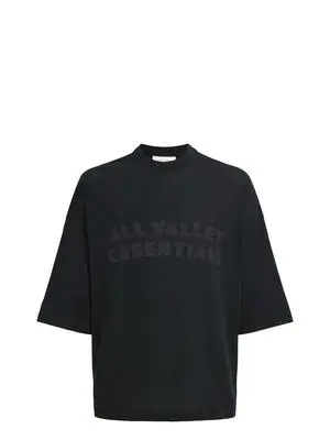 Fear Of God Mesh Boxy Merch T-shirt - Black