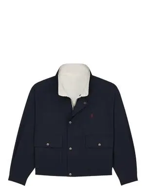 Saint Laurent Reversible Cotton Jacket - Blue