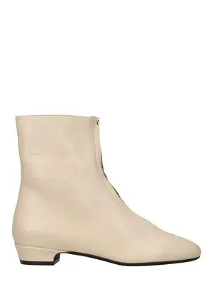 HERBERT LEVINE Herbert Levine Leather Zip Up Ankle Boots