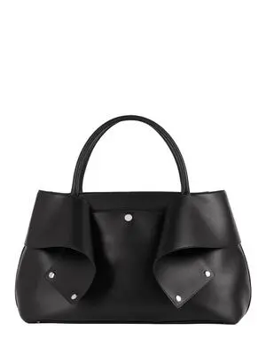 TOTEME Mercer Leather Tote - Black,red
