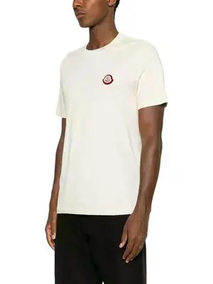 MONCLER Logo-patch T-shirt