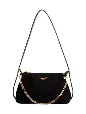 Zadig&Voltaire Jim Mini Suede Bag Black