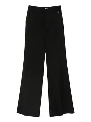 ANIYE BY Pressed Crease Tailored Trousers - Black