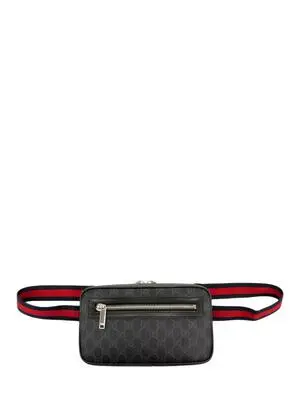 GUCCI Gucci GG Supreme Web Belt Bag