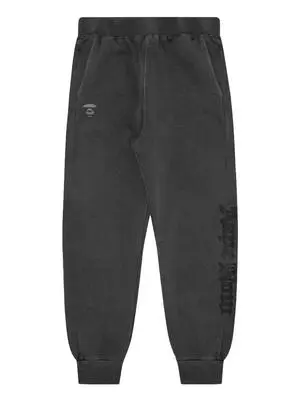 AAPE BY *A BATHING APE Moonface Embroidered Sweatpants - Grey