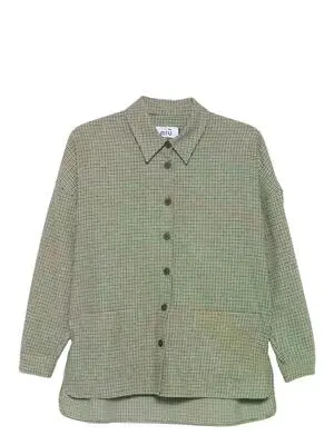NIU Niu Check-Pattern Button-Up Shirt