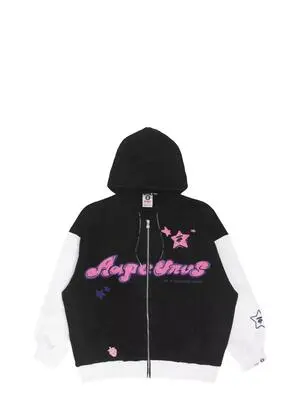 AAPE BY *A BATHING APE Moonface Panelled Hoodie - Black