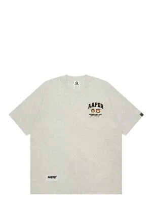 AAPE BY *A BATHING APE Aaper Logo-print T-shirt - Grey