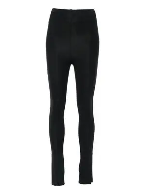 PARLOR Parlor Side-Slit Slim-Fit Trousers