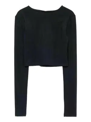 PARLOR Parlor Open-Back Long-Sleeve Top