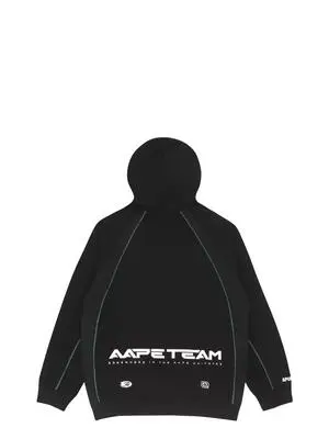 AAPE BY *A BATHING APE Moonface Raglan Hoodie - Black