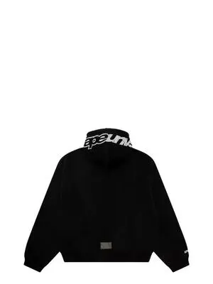 AAPE BY *A BATHING APE Moonface Logo-print Hoodie - Black