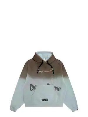 AAPE BY *A BATHING APE Logo-print Hoodie - Blue