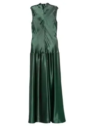 FFORME Sleeveless High-neck Dress - Green
