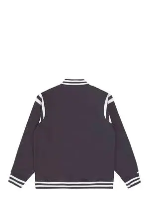 AAPE BY *A BATHING APE Moonface Patch Baseball Jacket - Grey