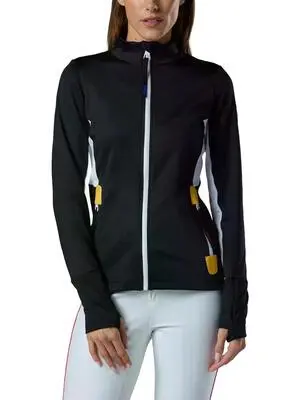Rossignol Color-block Fleece Zip-up Jacket - Black