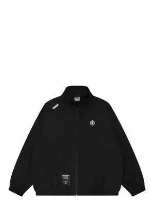 AAPE BY *A BATHING APE Moonface Logo Zip-up Jacket - Black