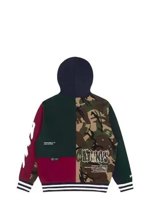 AAPE BY *A BATHING APE Moonface Camo Hoodie - Blue