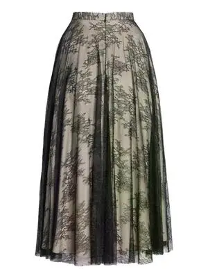 ERDEM ERDEM Floral Lace A-Line Skirt