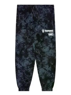 AAPE BY *A BATHING APE Logo-print Track Pants - Black