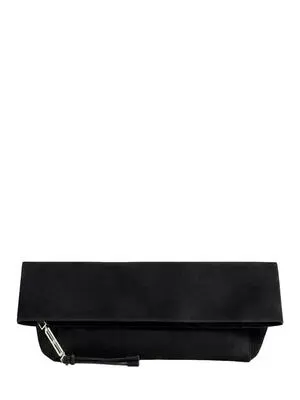 Dsquared2 Suede Clutch Bag - Black