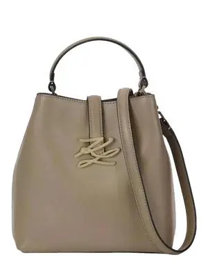 Karl Lagerfeld K/autograph Bucket Bag - Grey