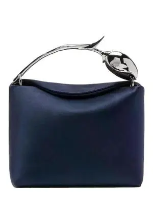 Erdem Mini Bloom Flower-bud-handle Tote Bag - Blue