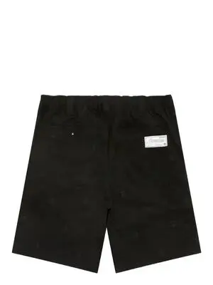 AAPE BY *A BATHING APE Embroidered Shorts - Black