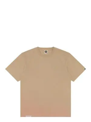 AAPE BY *A BATHING APE Moonface Embroidered T-shirt - Neutrals