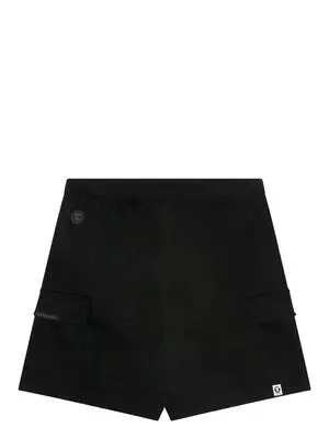 AAPE BY *A BATHING APE Logo-patch Cargo Shorts - Black