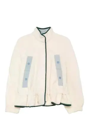 STINE GOYA Stine Goya Fleece Jacket With Ruffled Hem