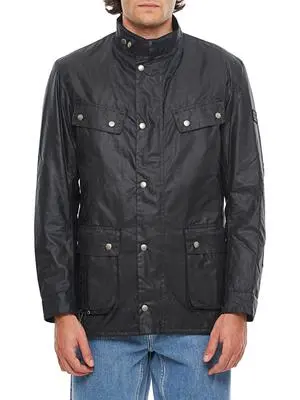 BARBOUR INTERNATIONAL Duke Wax Jacket - Blu