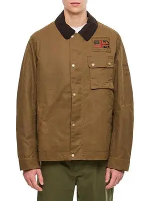 BARBOUR INTERNATIONAL Workers Wax Jacket - Marrone