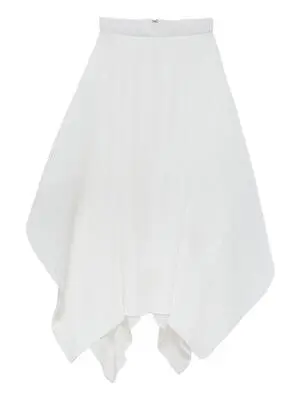 JW Anderson Gonna Plissettata - Bianco