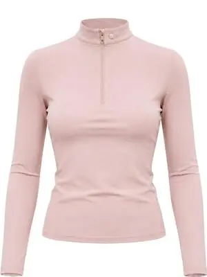 FOREPLAY GOLF Quarter Zip Performance Top - Pink