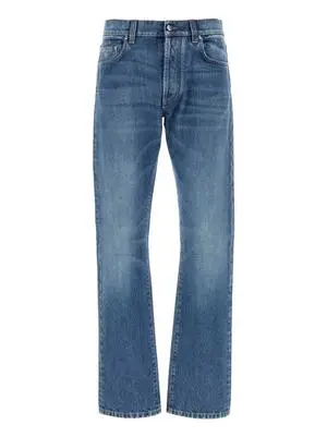 Versace Stone-washed Denim Jeans - Multicolor