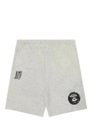 AAPE BY *A BATHING APE Moonface Elasticated-waist Shorts - Grey
