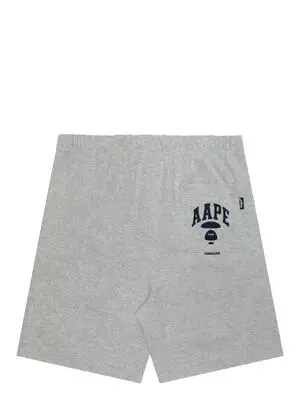 AAPE BY *A BATHING APE Moonface Patch Shorts - Grey